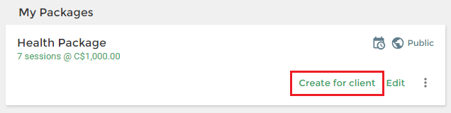 Working with Packages – Help @ Practice Better