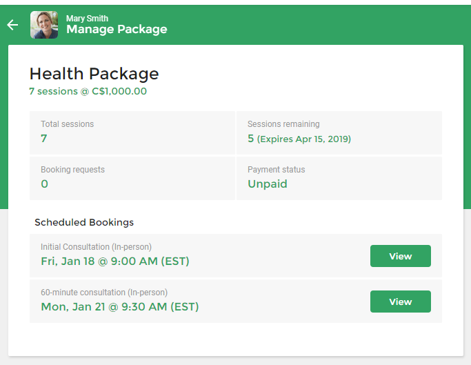 Working with Packages – Help @ Practice Better