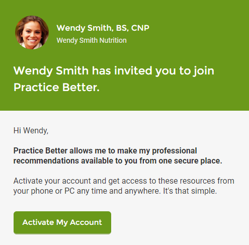 Setting up a Test Client – Help @ Practice Better
