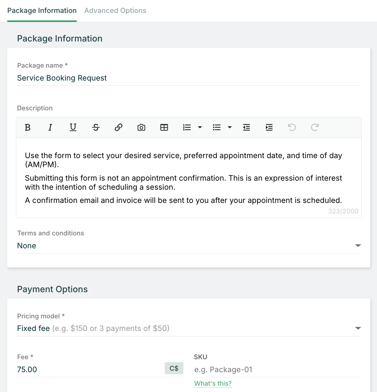Creating Services Without Appointment Scheduling – Help @ Practice Better