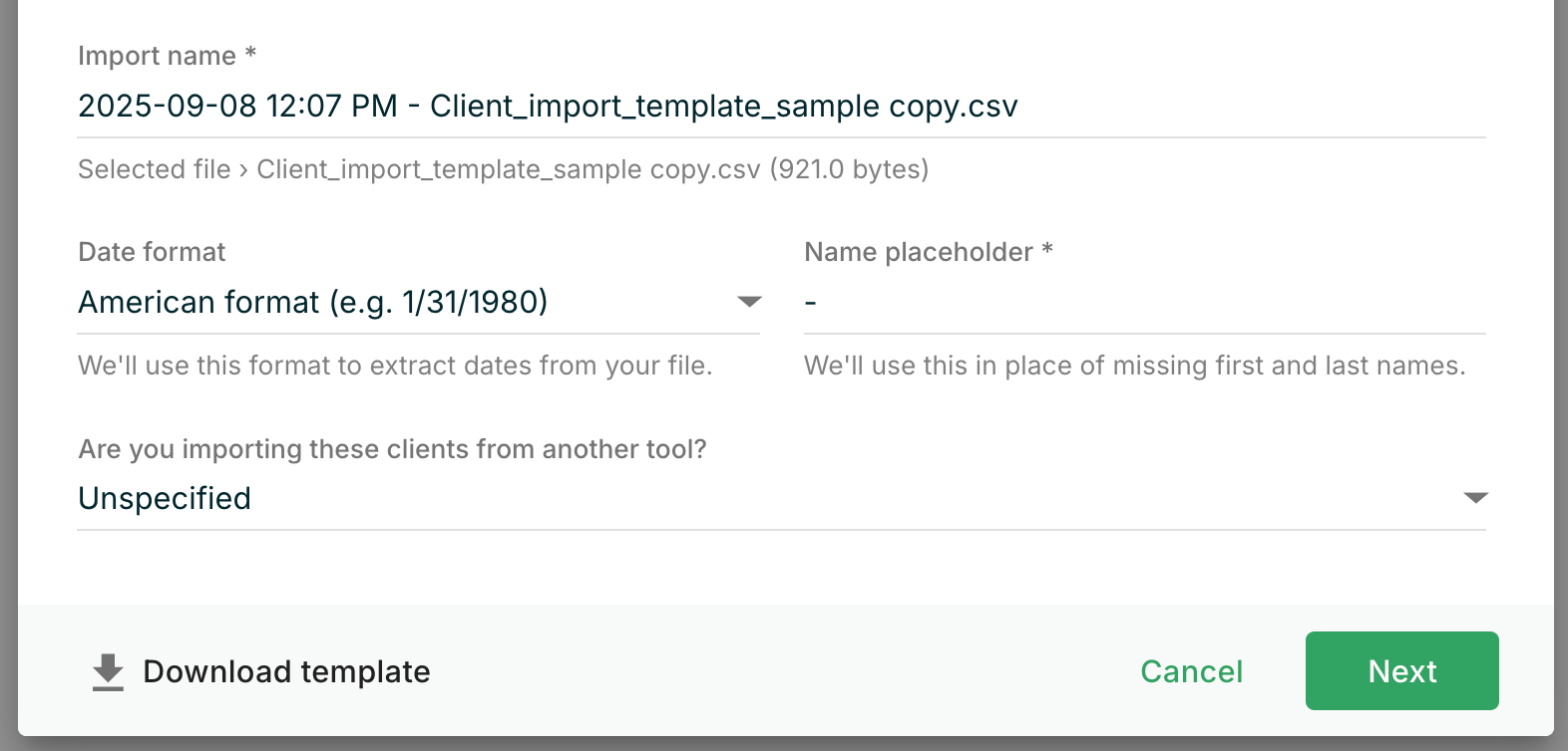 Importing Your Clients – Help @ Practice Better