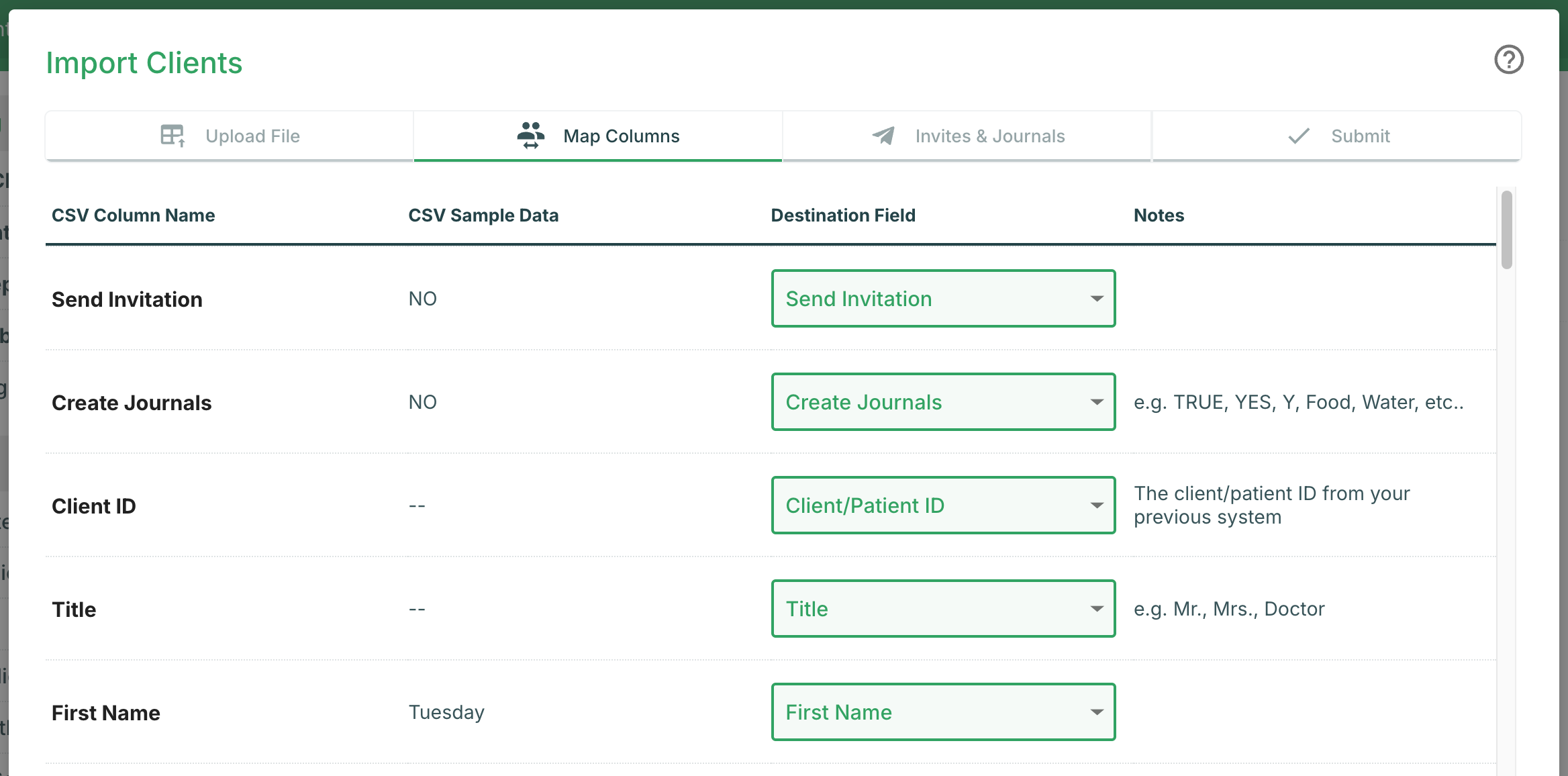 Importing Your Clients – Help @ Practice Better