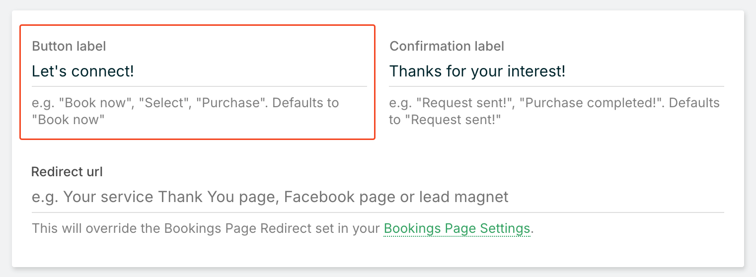 Customizing Your Bookings Page Labels – Help @ Practice Better