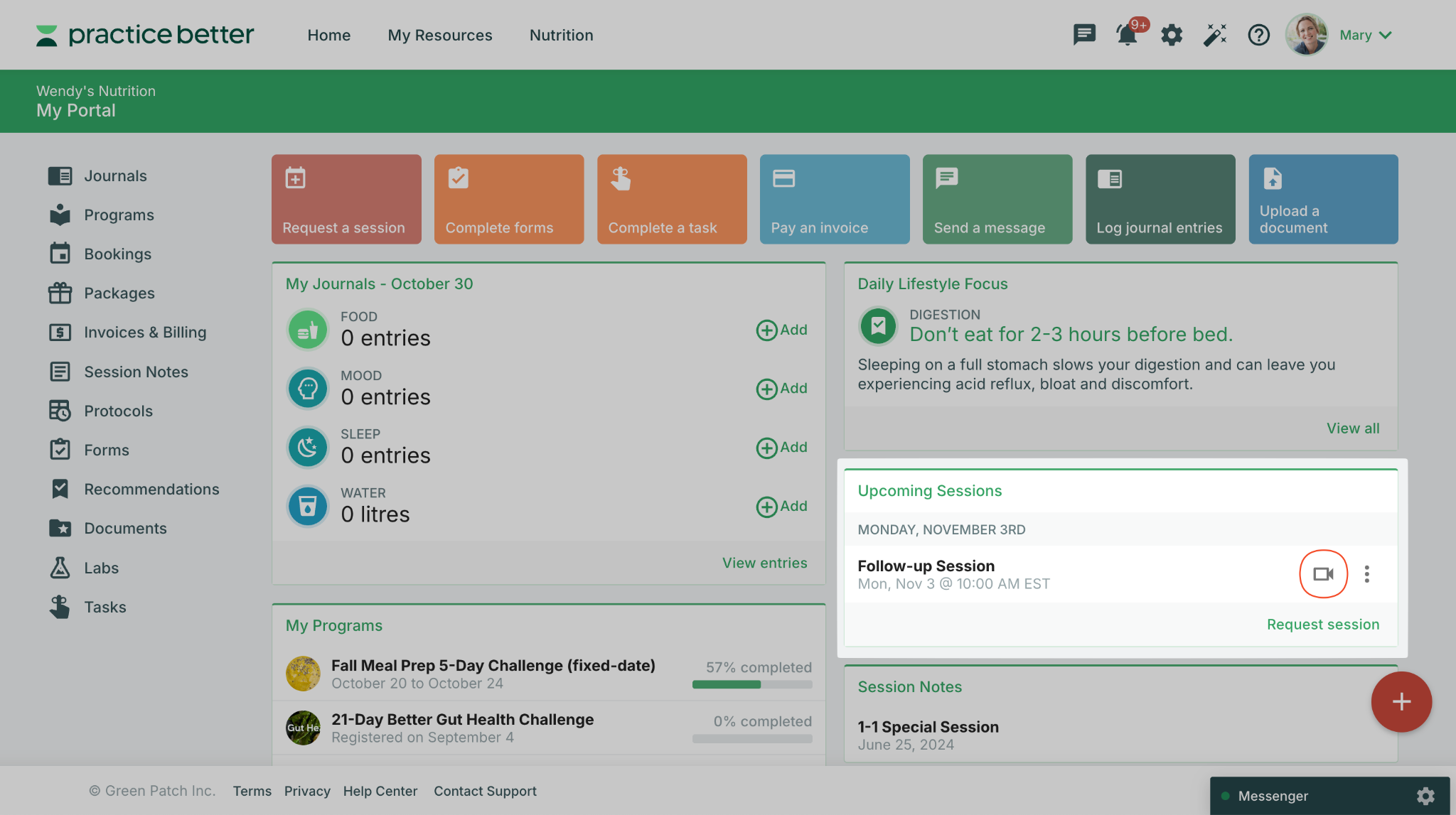 Navigating Your Client Portal – Help @ Practice Better