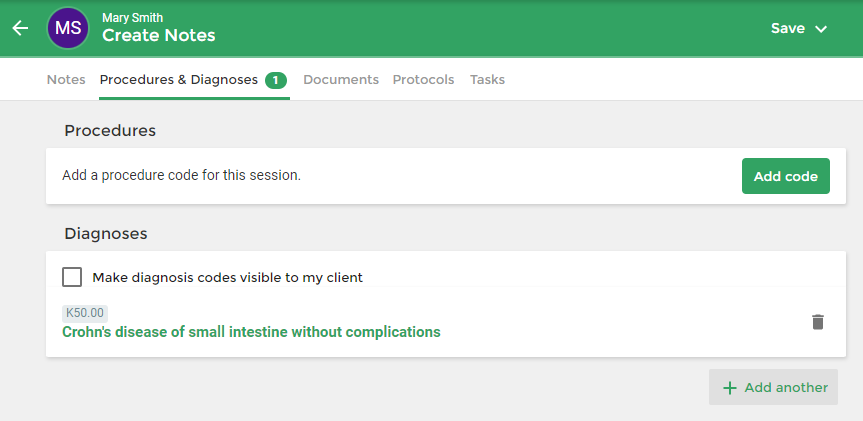 Managing Diagnosis Codes – Help @ Practice Better